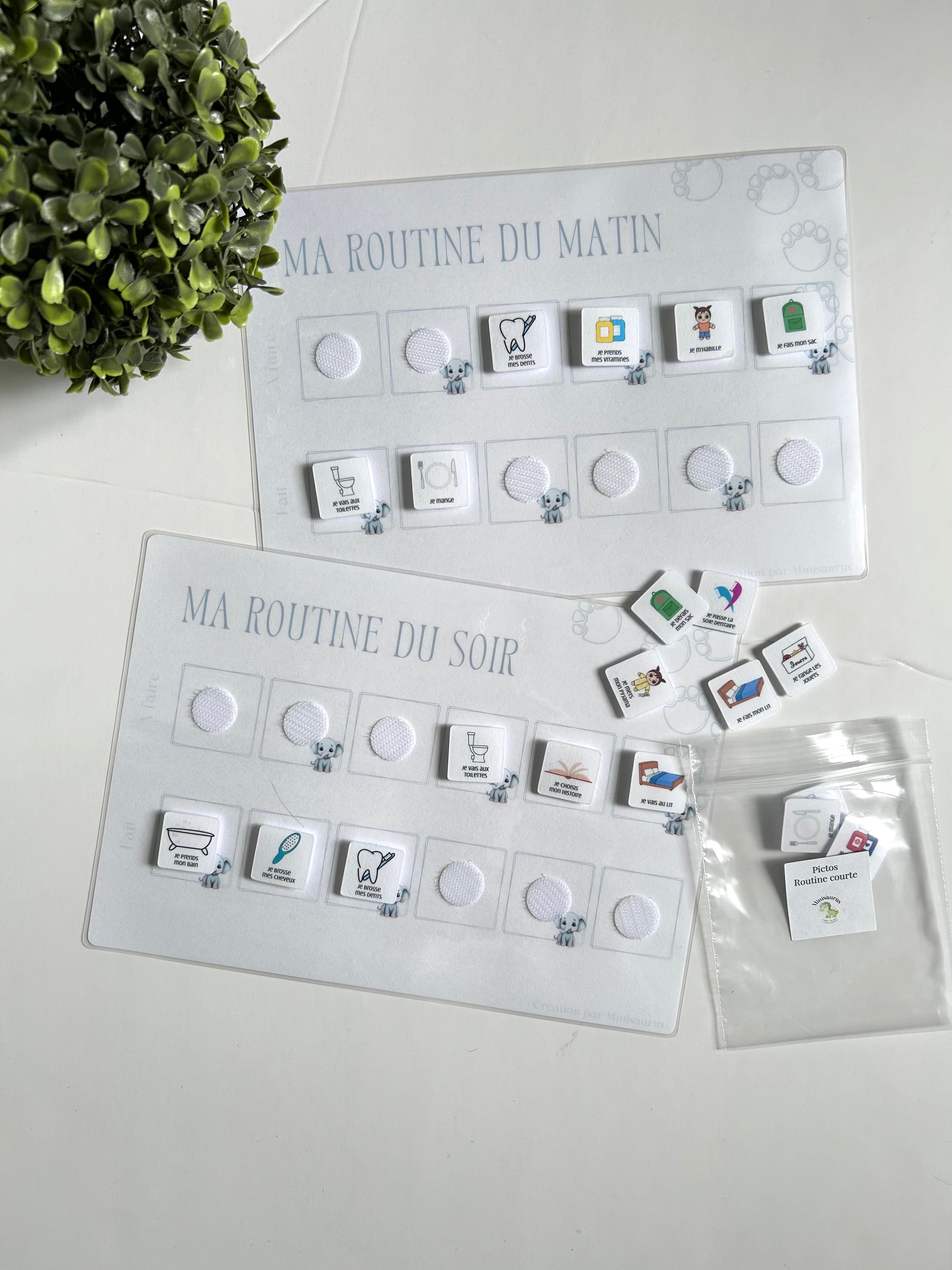 Tableau de routine – Minisaurus